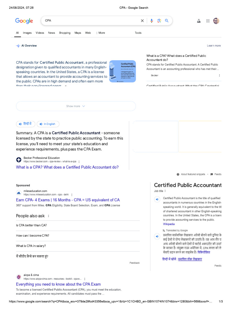 CPA - Google Search | PDF