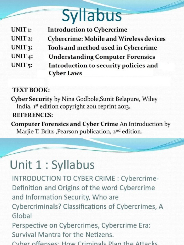 CYBER SECURITY PPT 1 | PDF