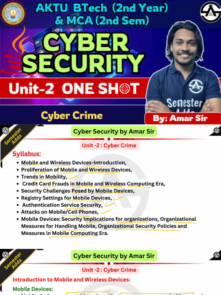 Cyber Security Unit-2 PDF Notes | PDF