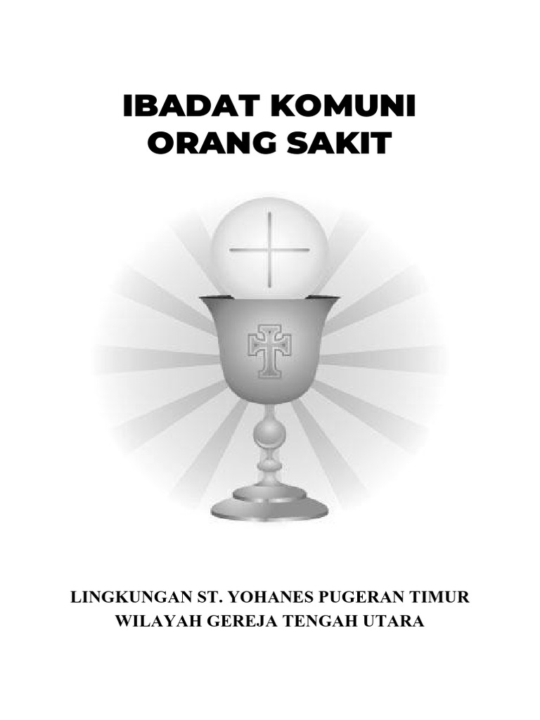 IBADAT KOMUNI ORANG SAKIT - Edit Juni 24 | PDF