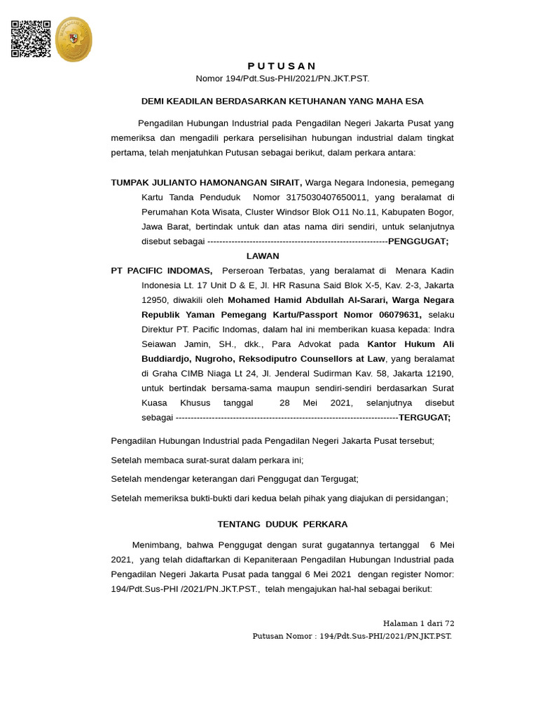 putusan_194_pdt.sus-phi_2021_pn_jkt.pst_20230108172229 | PDF