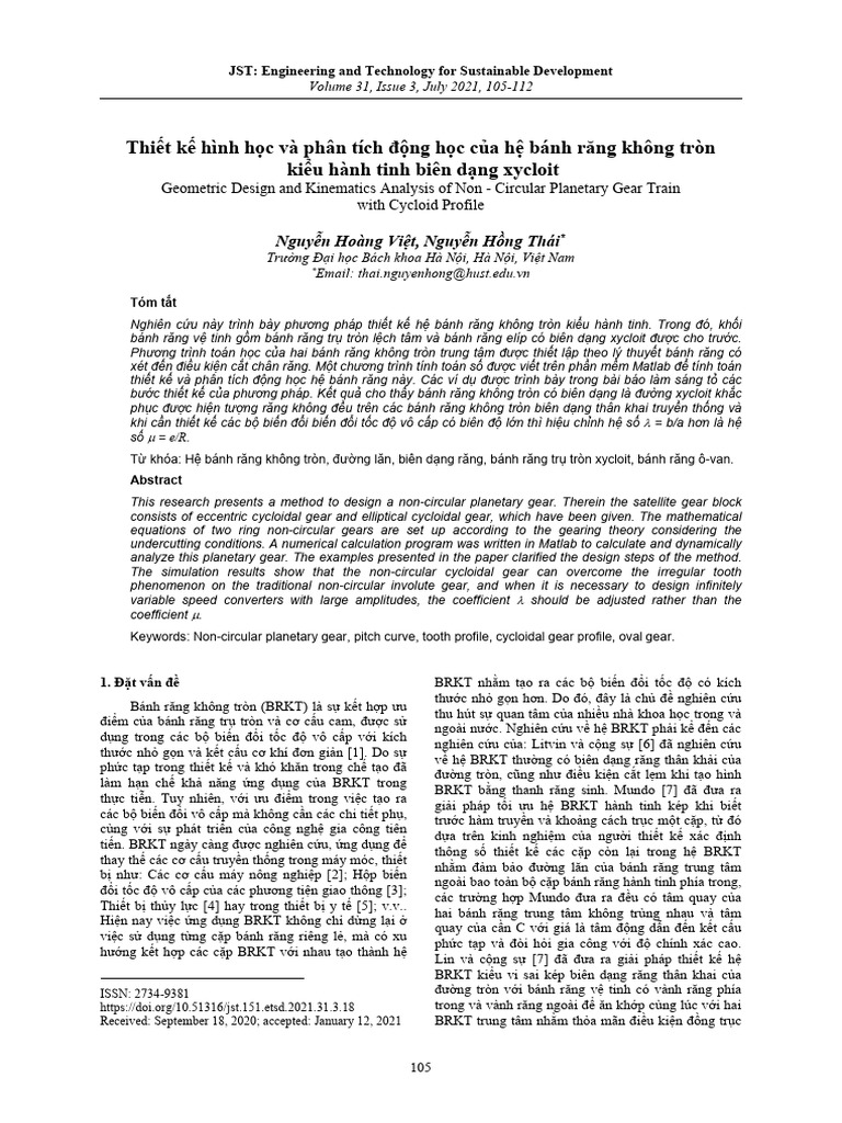 Journal of Science and Technology | PDF