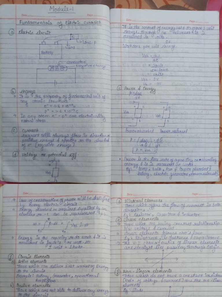 Electrical Notes | PDF