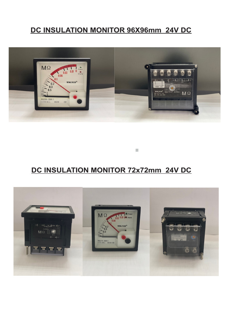 DC Mega Ohm Meter | PDF