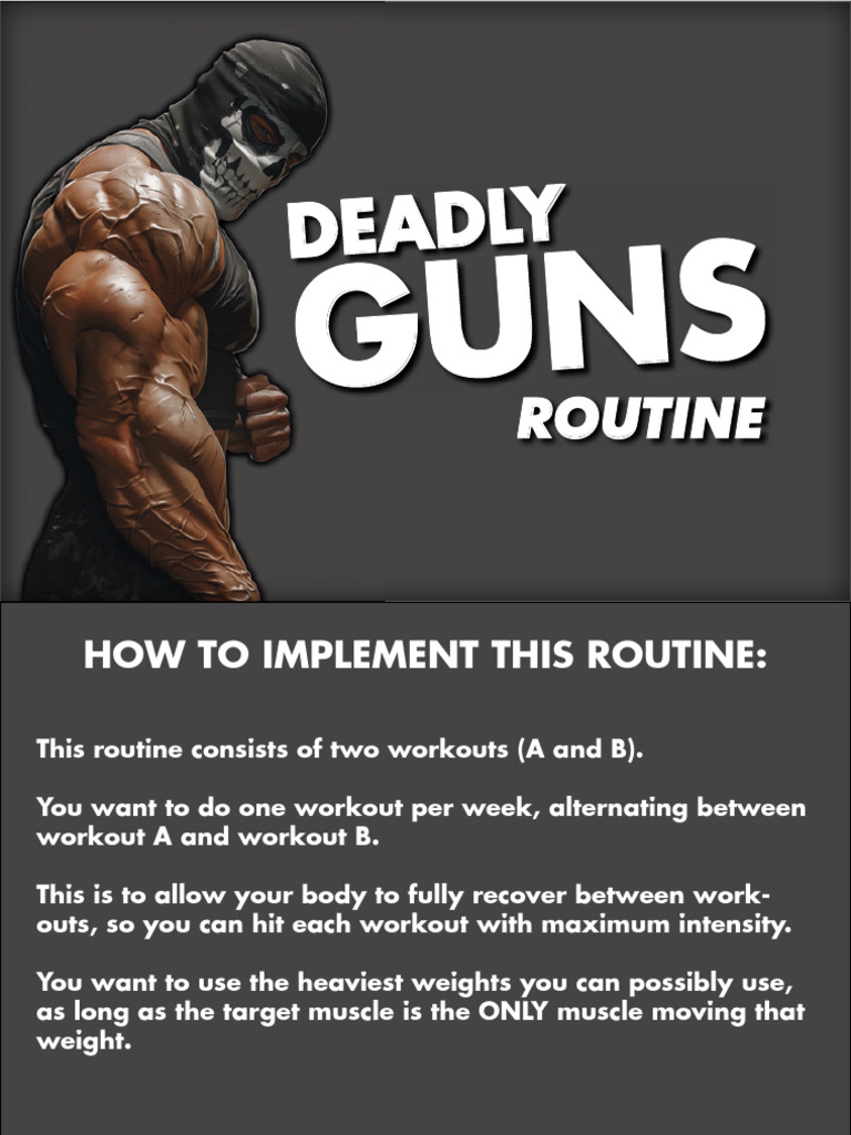 Deadly Guns Routine | PDF