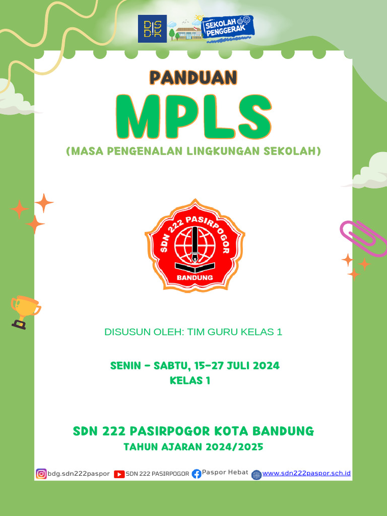 Panduan MPLS KELAS 1 SDN 222 TA 2024-2025 - 20240711 - 064327 - 0000 | PDF