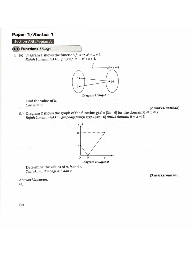Form 4 Add Math - Chapter 1 | PDF