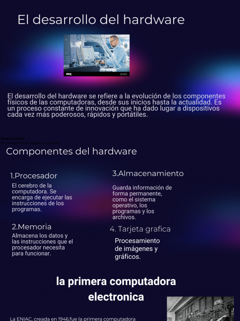 Desarrollo Del Hadware Tarea Programacion 1 | PDF