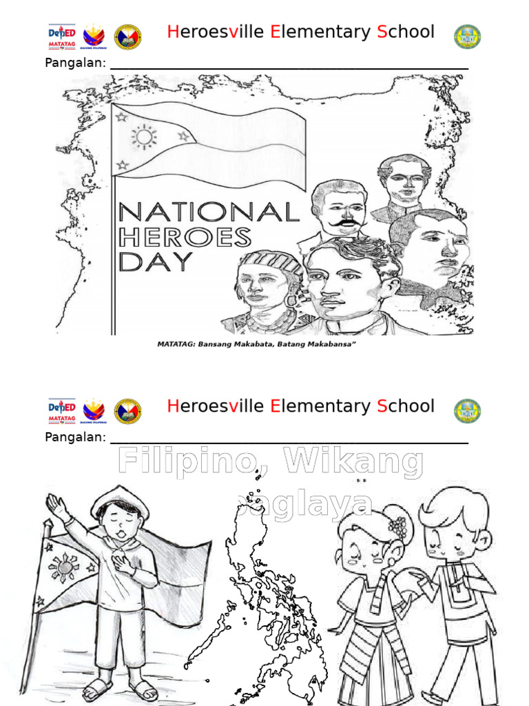 Makabansa Coloring Activities for Kids | PDF