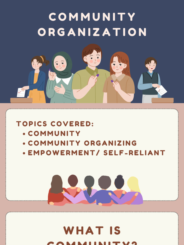 Unit 2 - Definition of Community, CO and Empowerment | PDF