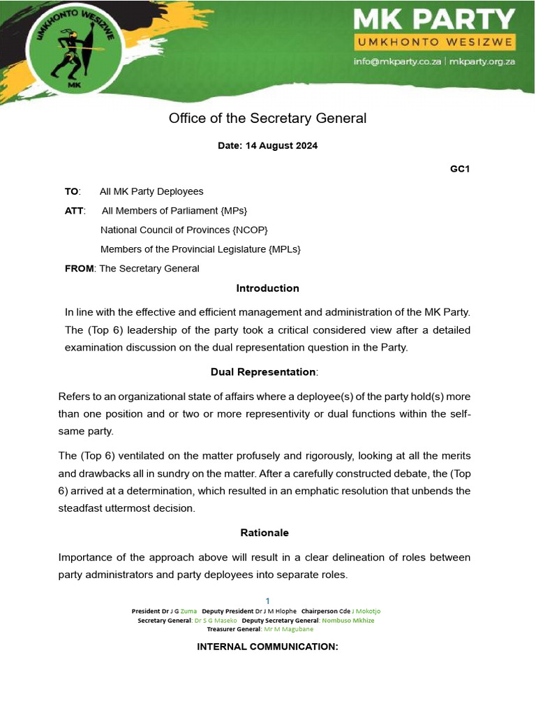 Dual Representation | PDF | Government | Politics