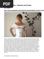 Free Pattern: Fully Boned Long Back Corset Back Panel Cut 2X Pair | PDF