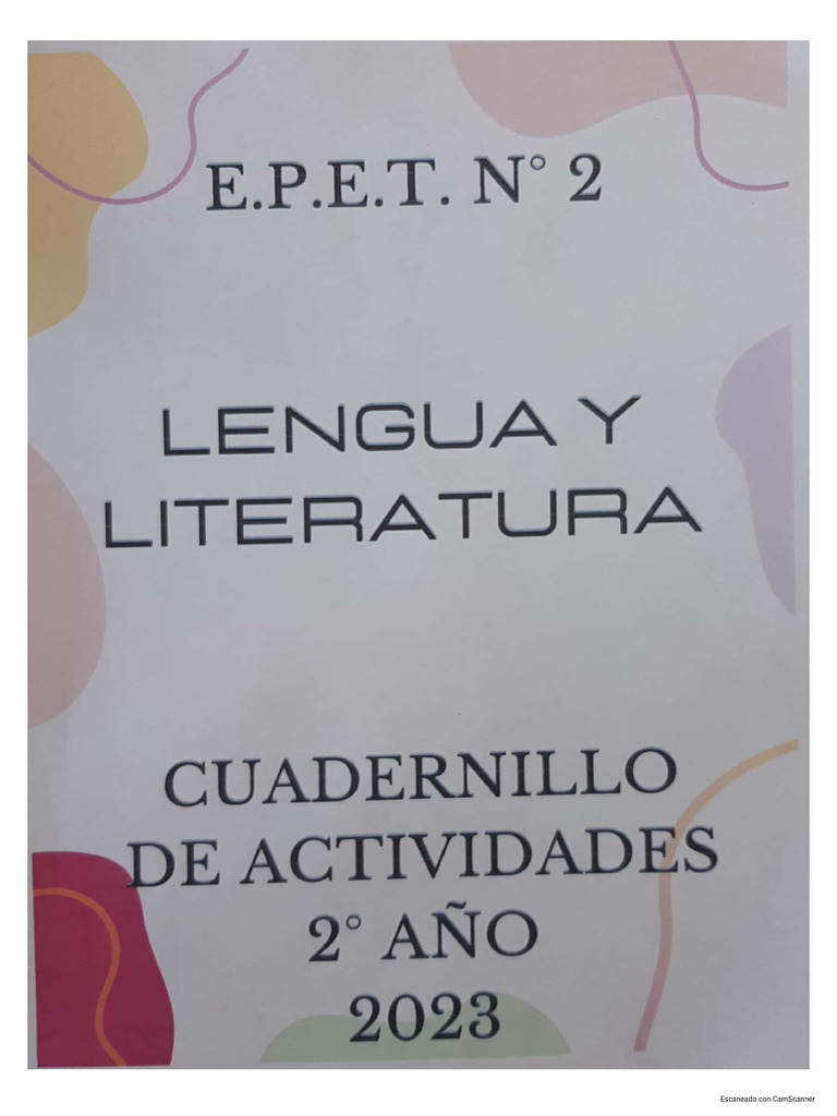 Cuadernillo 2 2023 | PDF