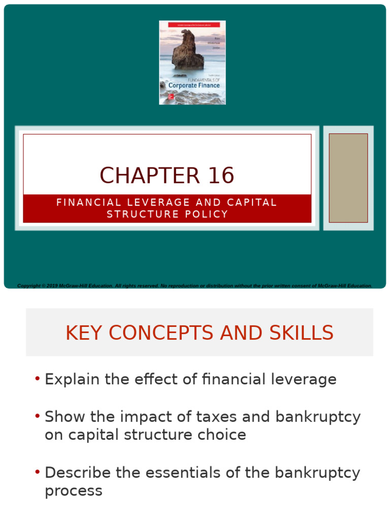 16 Capital Structure | PDF