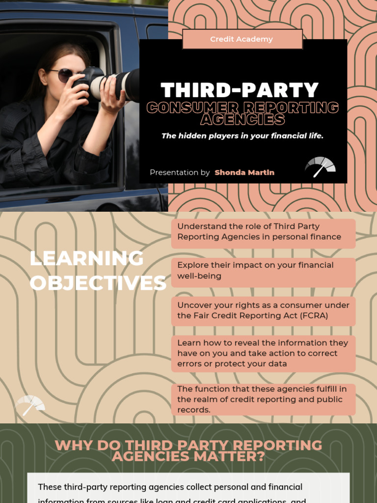 Third Party Agencies Webinar Slides | PDF