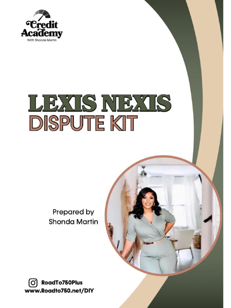 Lexis Nexis Dispute Kit Wrddnksa | PDF