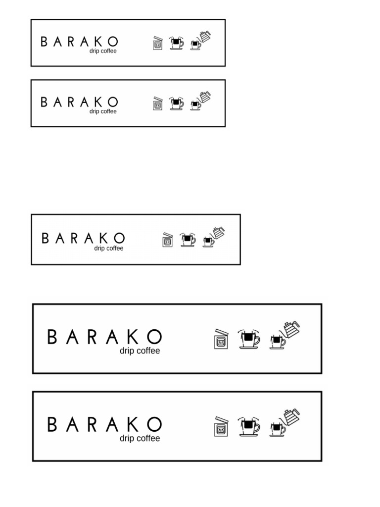 Drip Coffee Labels | PDF