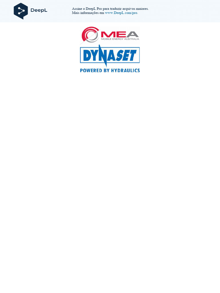 Dynaset Manual | PDF