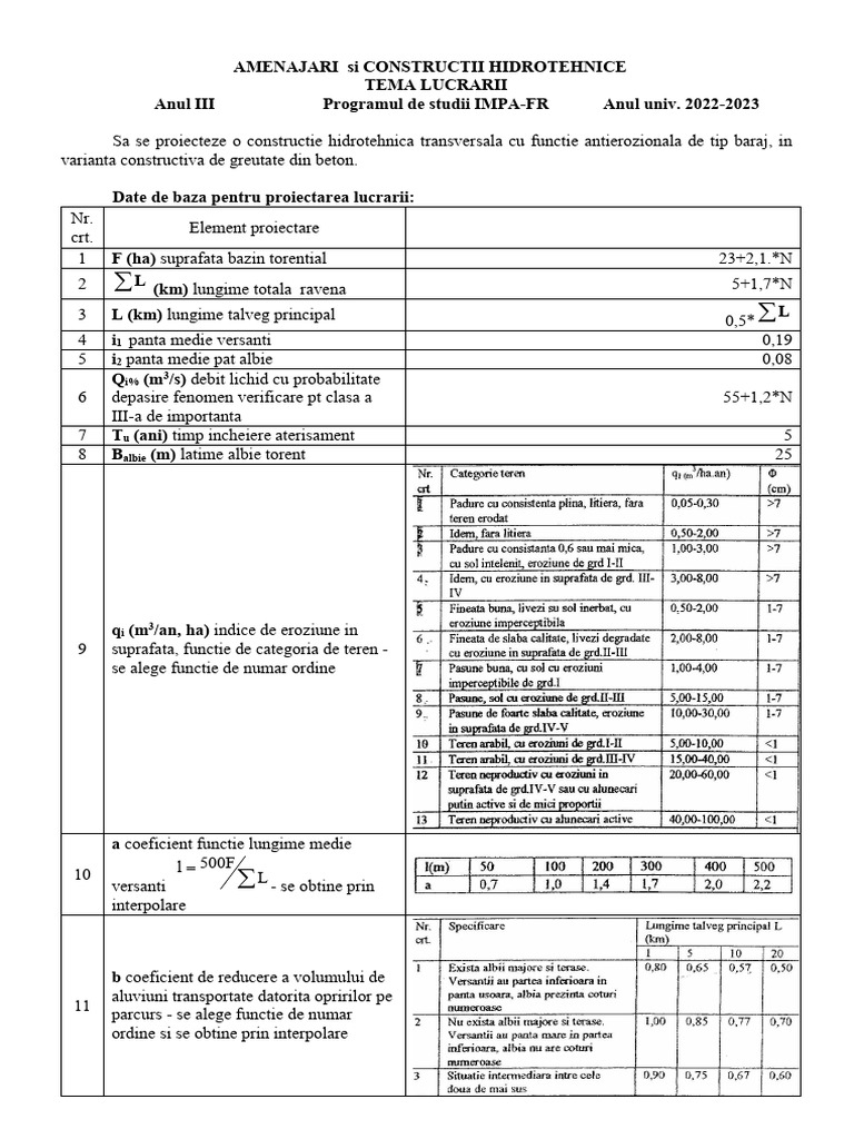 ACH-Tema lucrarii-IPMA-IFR-22-23 | PDF