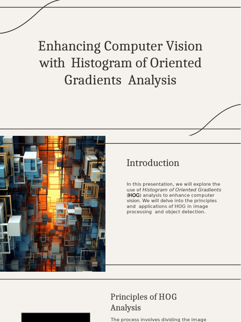 Slidesgo Enhancing Computer Vision With Histogram of Oriented Gradients ...