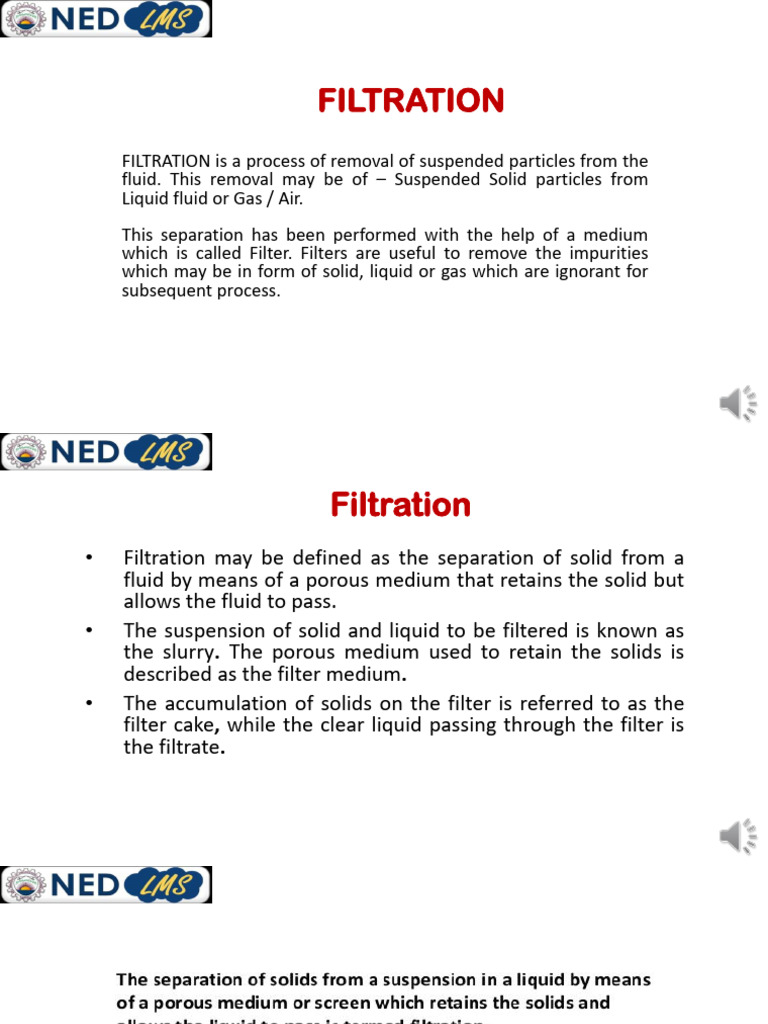 Filtration | PDF