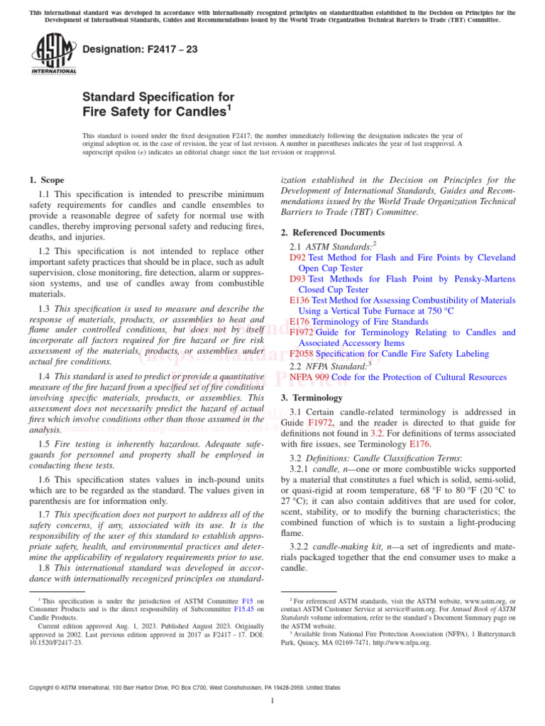 Astm F2417 23 | PDF
