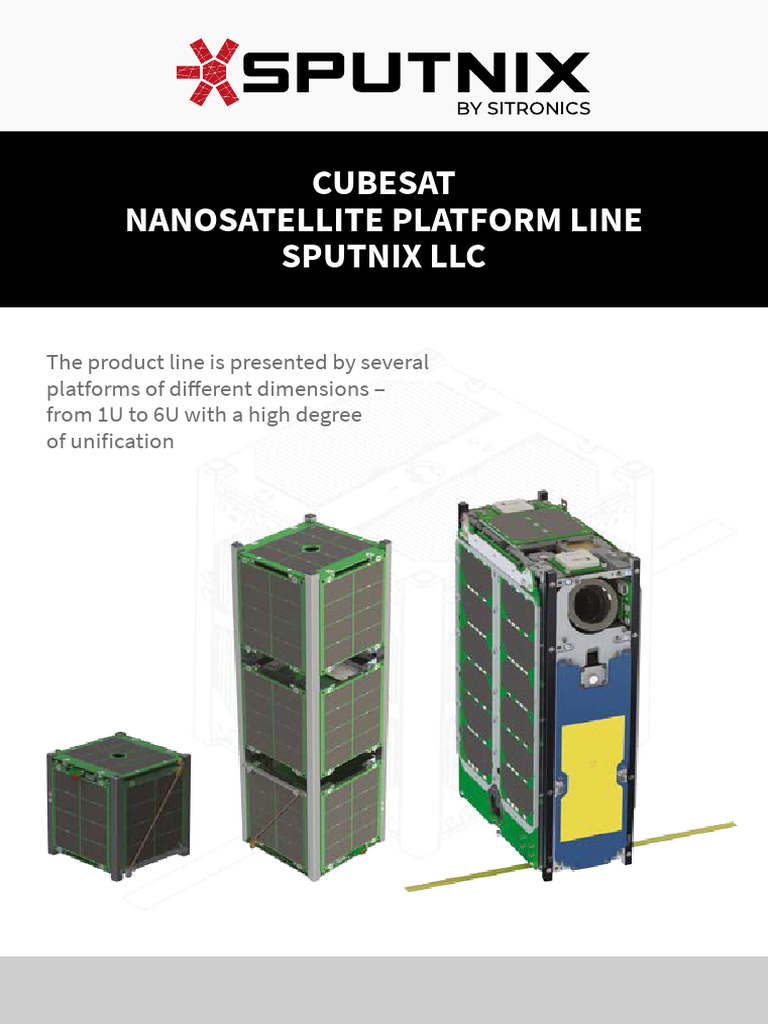 CubeSat Nanosatellite Platforms | PDF | Radio | Telemetry