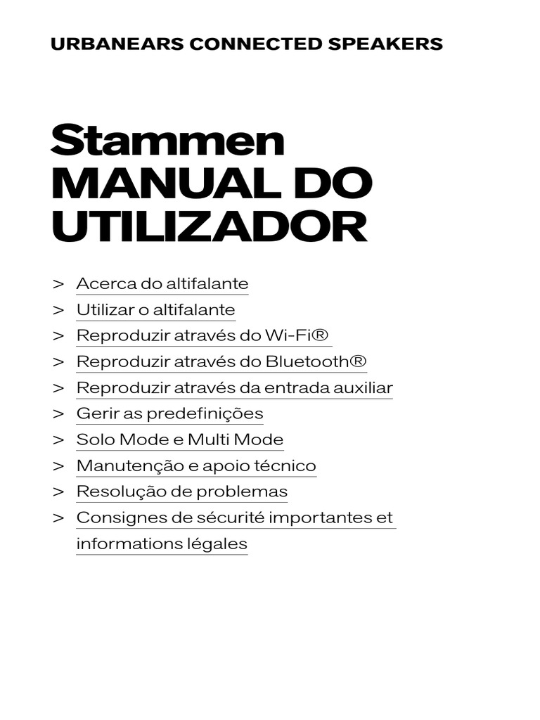 User Manual Stammen PT | PDF