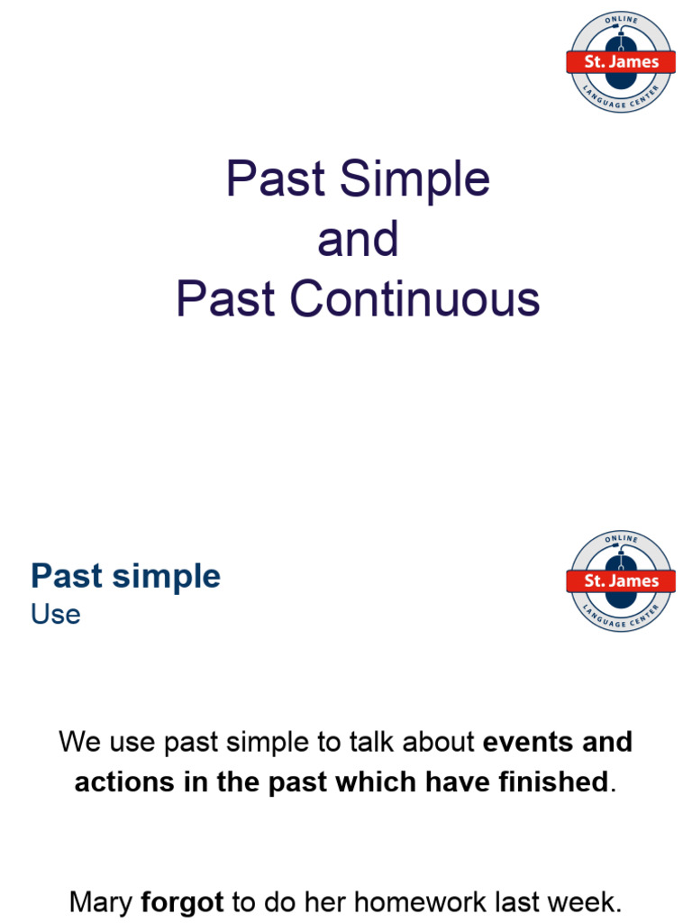B2 Past Tense Review. Past Simple and Continuous. Past Perfect Simple ...