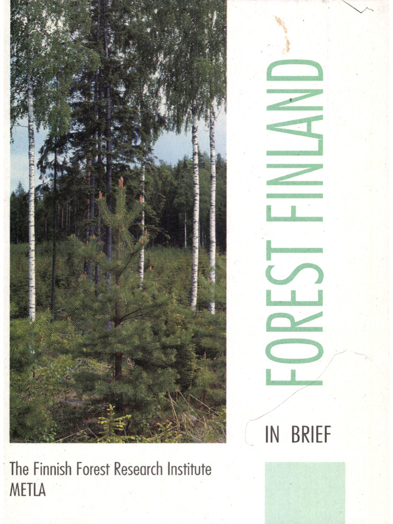 Forest Finland: The Finnish Research | PDF