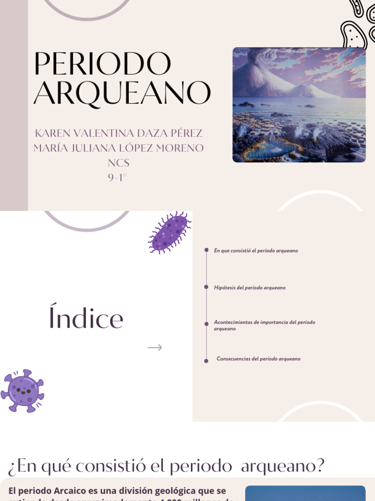 Periodo Arqueano NCS - 20240812 - 095451 - 0000 | PDF