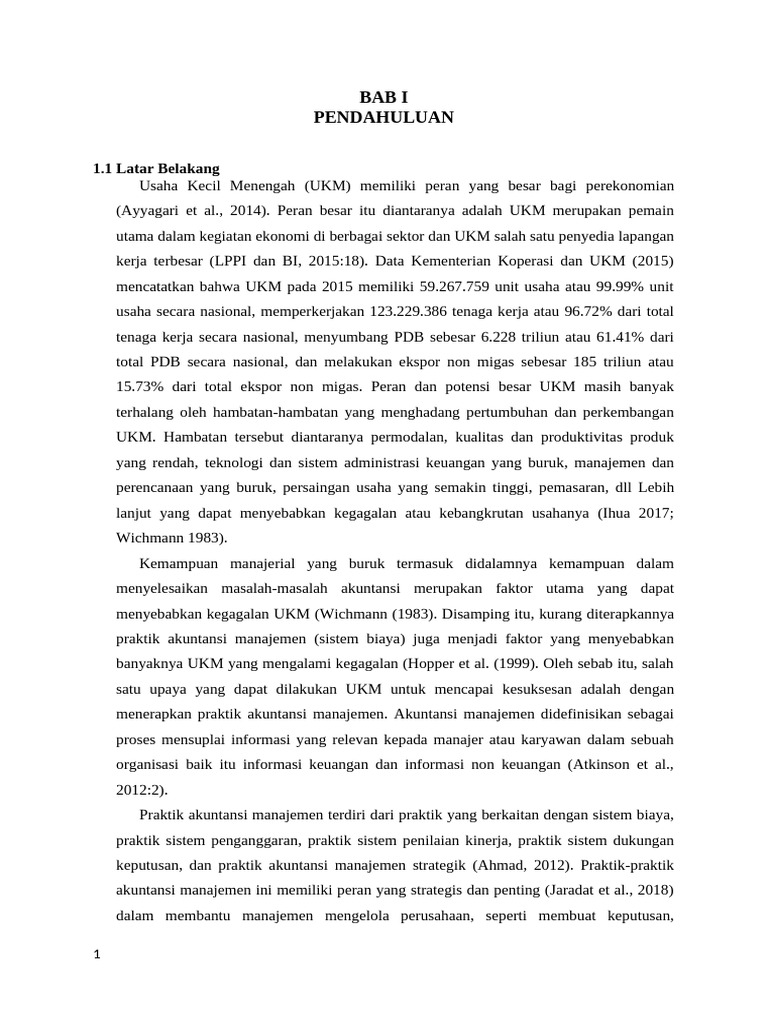 Format Proposal (Tugas Ibu Nuna) | PDF