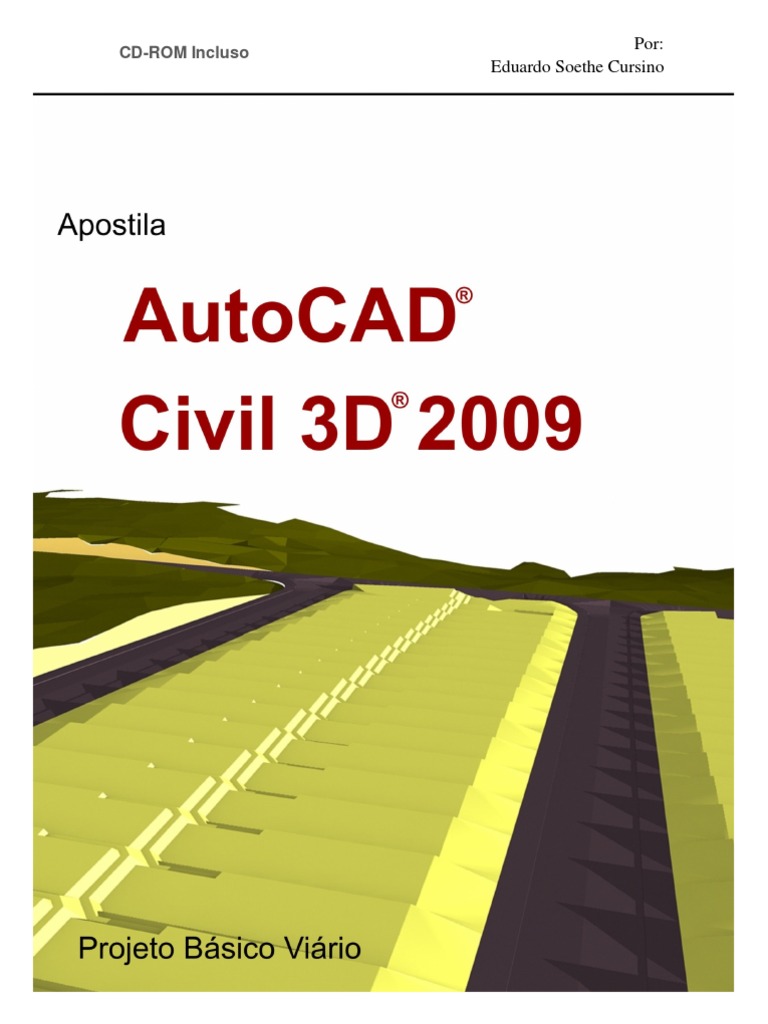 Apostila Civil 3D 2009 Rev01 | PDF | Auto Cad | Programas
