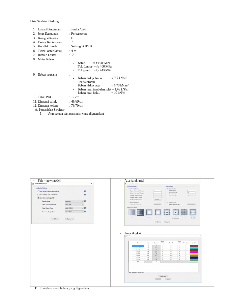 Tutorial ETABS 2016 | PDF