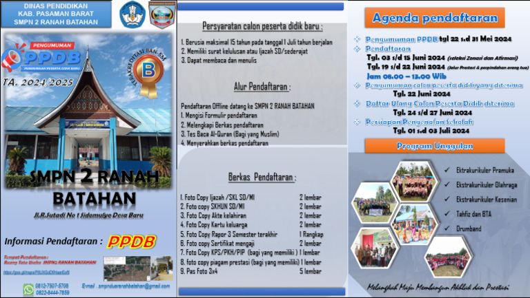 Brosur PPDB 2024 | PDF