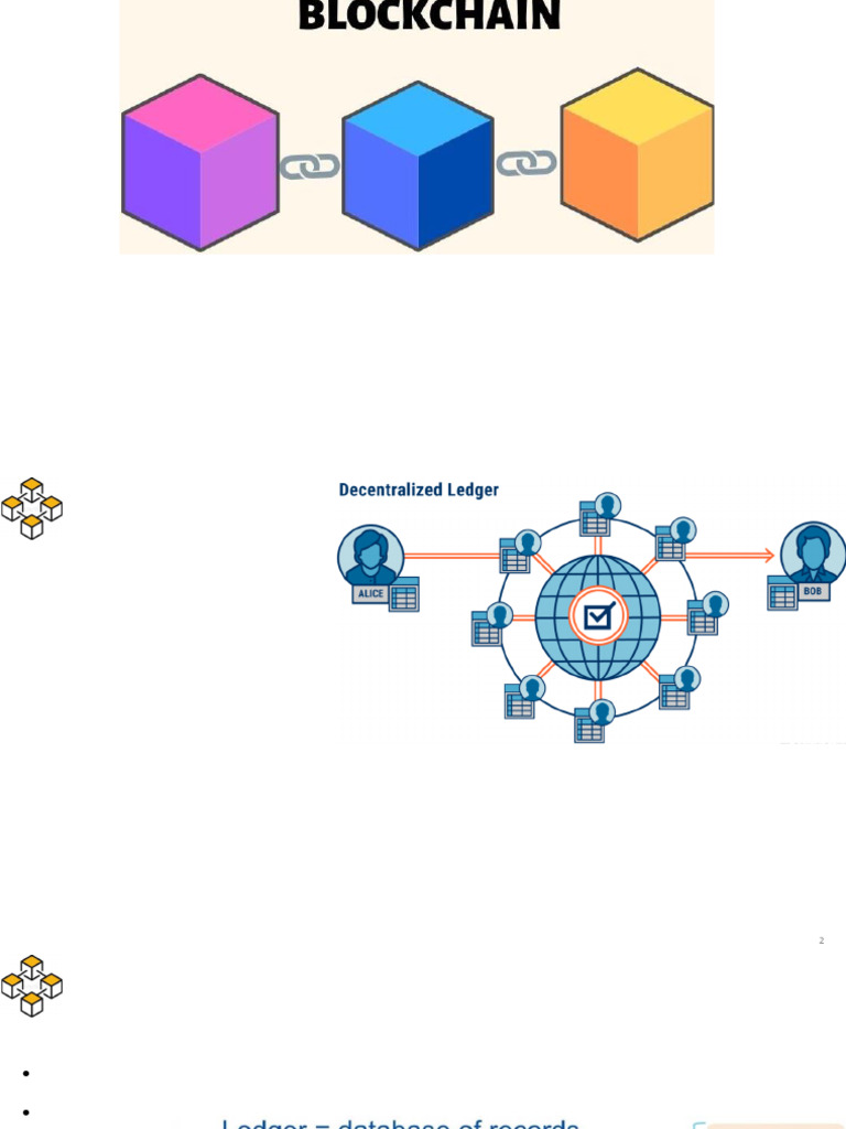 Blockchain - Introduction | PDF
