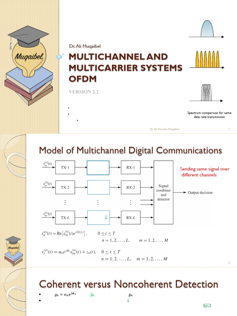 Multichannel and Multicarrier Systems | PDF