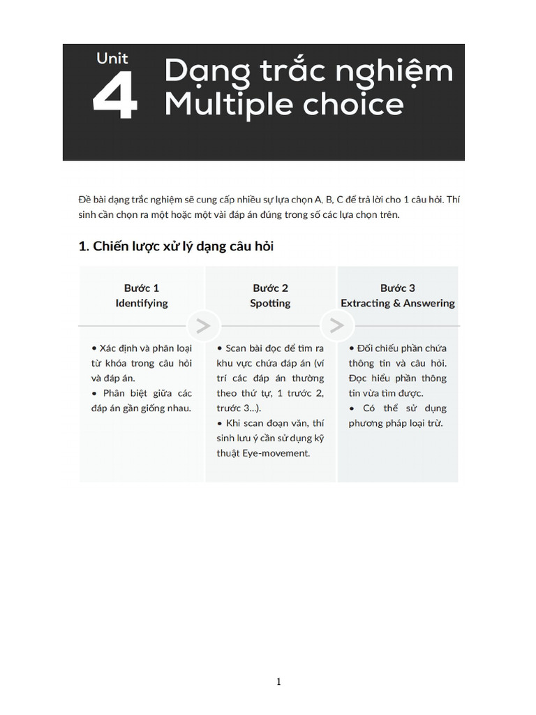 Unit 4 - Multiple Choice | PDF