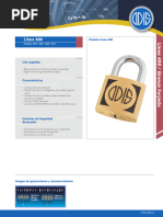 Cruceta Pr-200: Especificaciones Generales CFE2C900-93 | PDF
