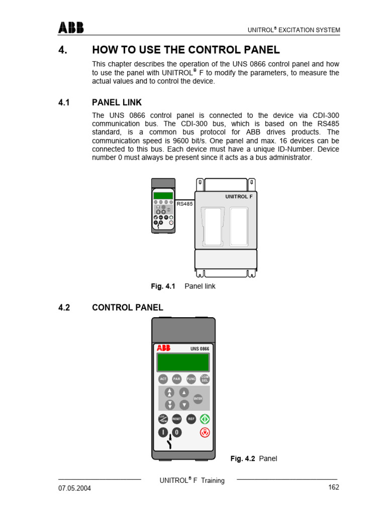 03 2 Unitrol F Script | PDF