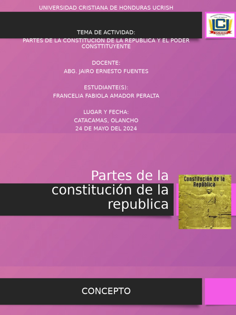 Francelia Amador Presentacion | PDF