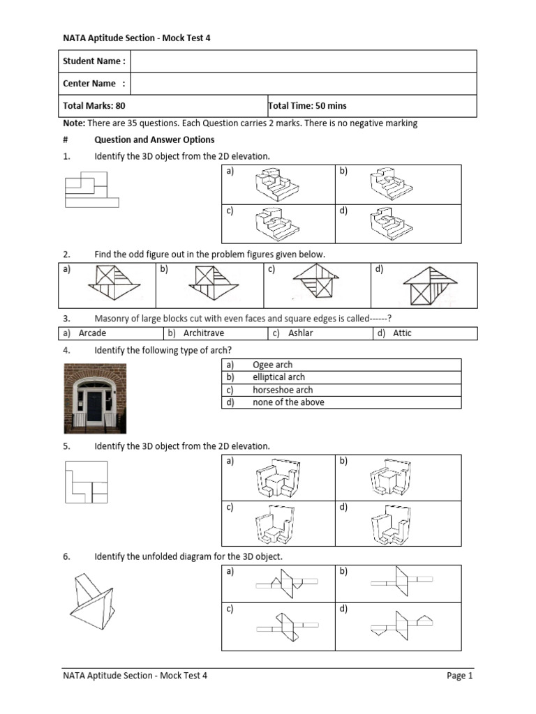 Nata Sample 4 | PDF