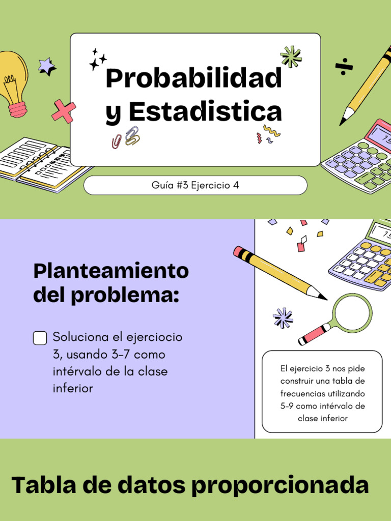 Probabilidad y Estadistica | PDF