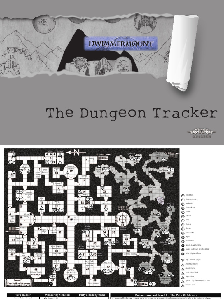 Dwimmermount Dungeon Tracker | PDF