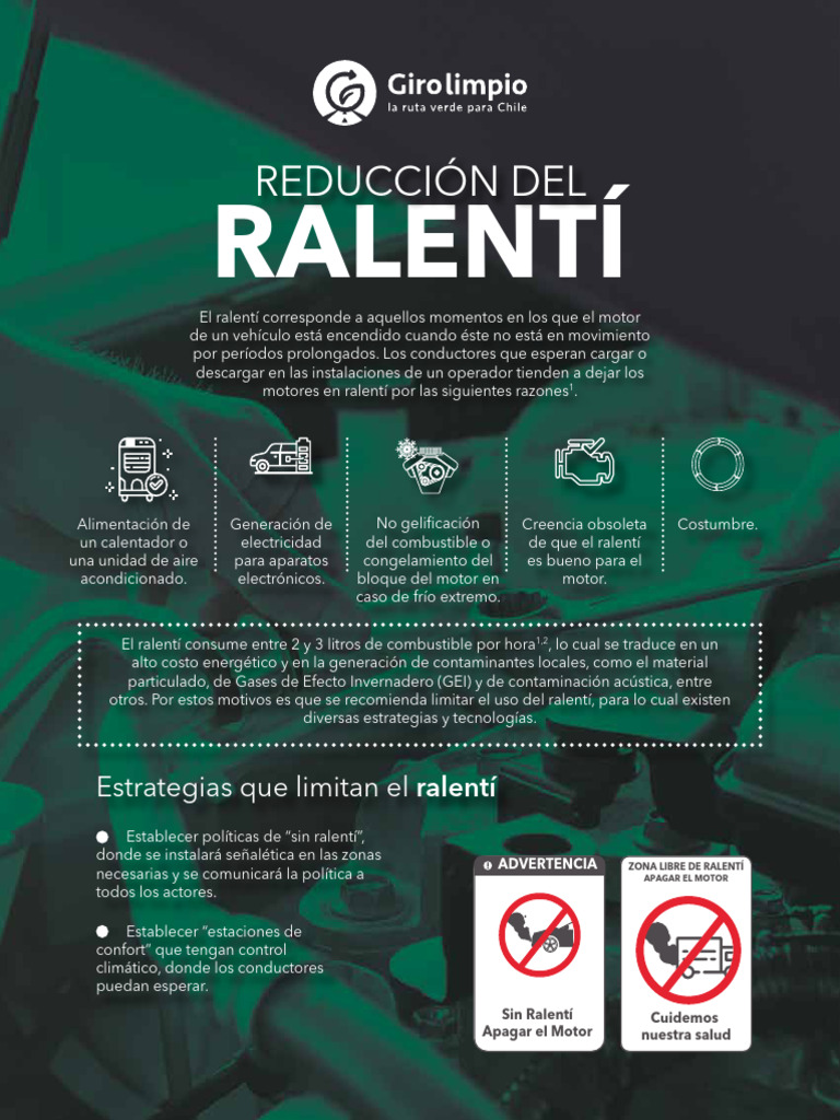 Brochure 2 Gestión Del Ralentí | PDF
