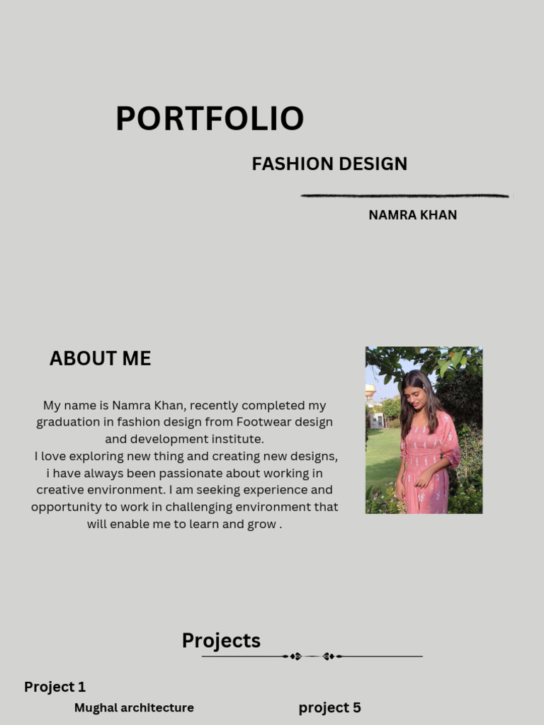 Namra Khan-Portfolio | PDF Namra Khan-Portfolio | PDF