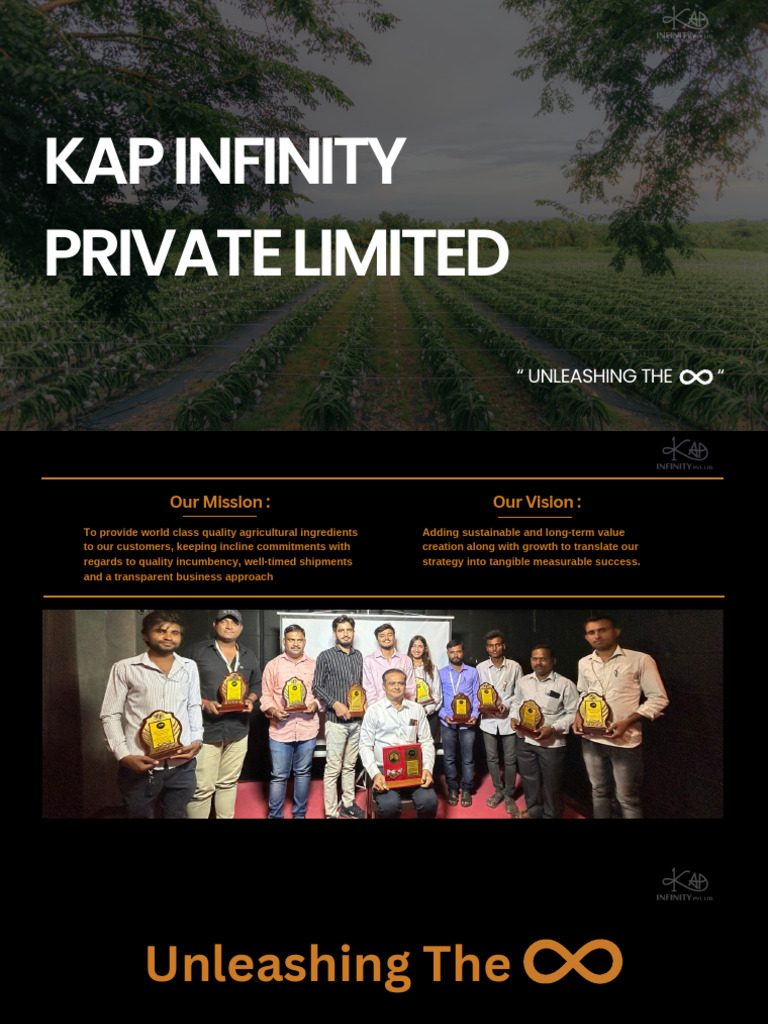 Kap Infinity Brochure | PDF | Cooking, Food & Wine