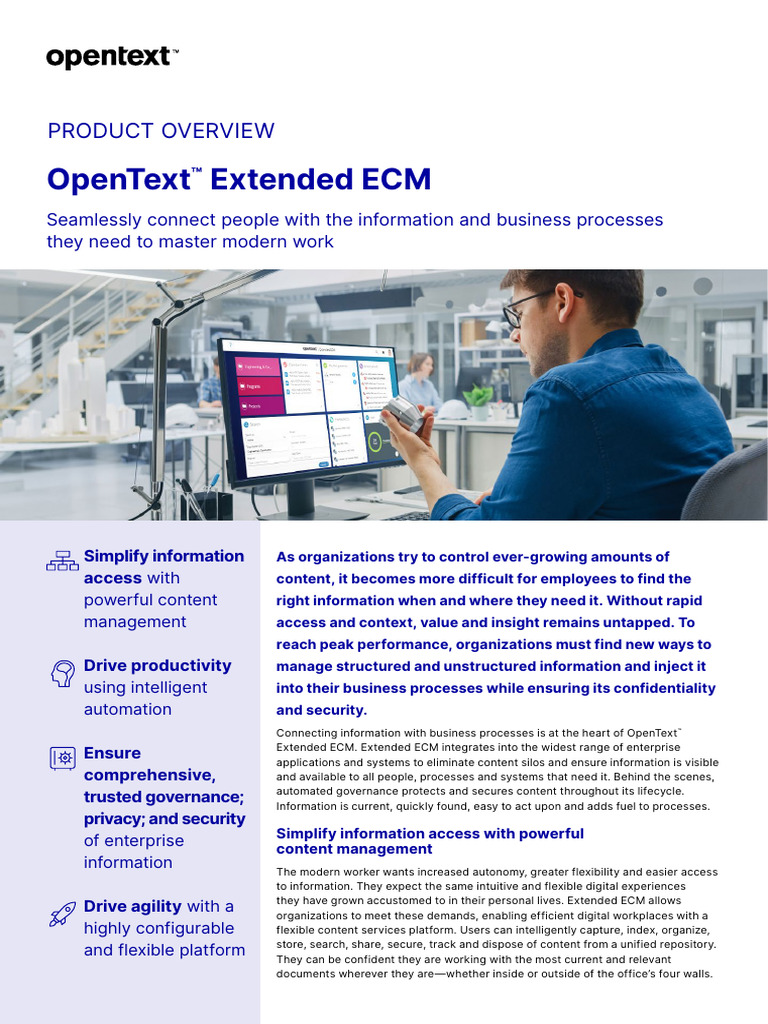 Extended ECM - An Overview | PDF
