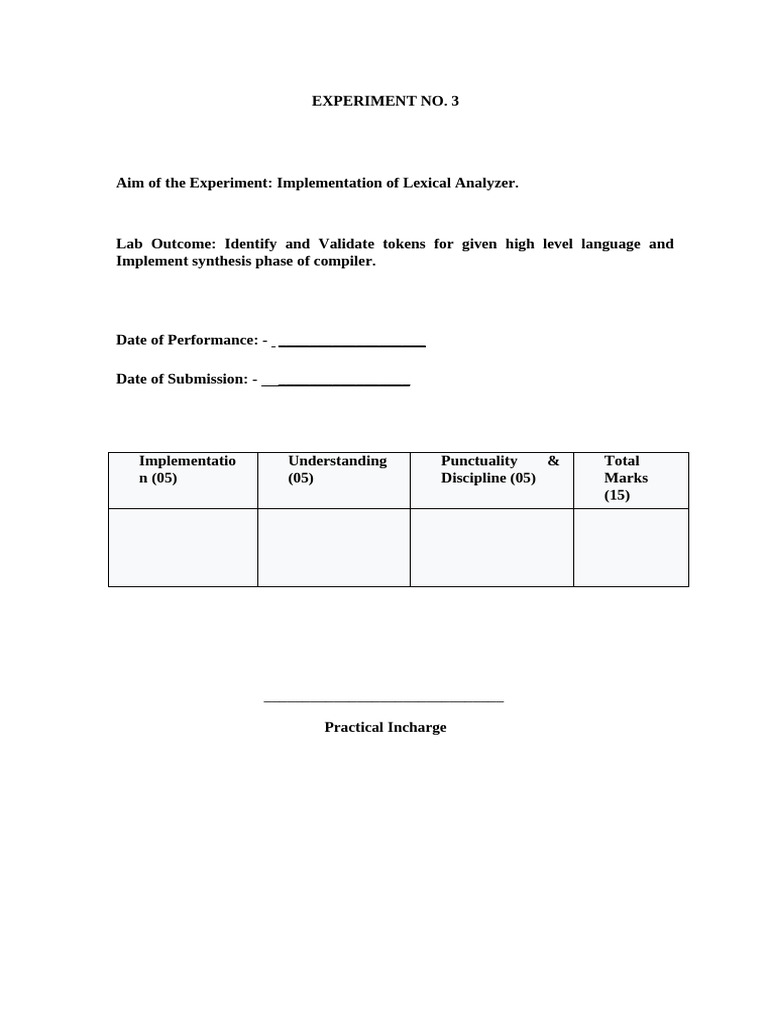 SPCC Exp3 | PDF | Computing | Computers