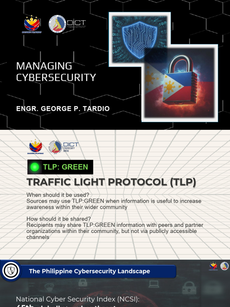 Tardio - Managing Cybersecurity | PDF | Business | Computers